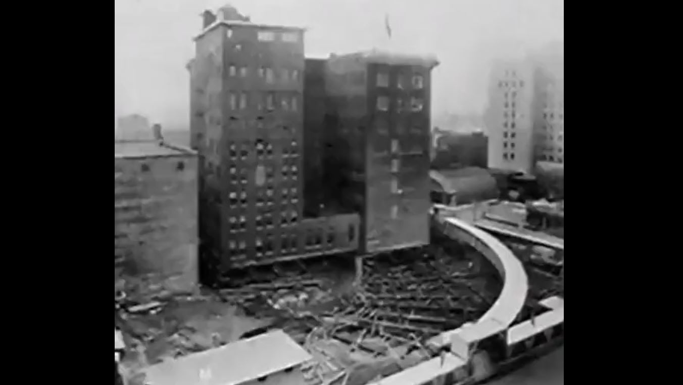 In 1930, the Indiana Bell building was rotated 90 degrees in one month ...