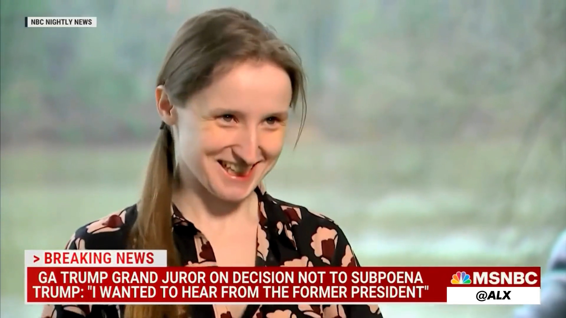 Forewoman of the Georgia Grand Jury that investigated Trump seems a ...