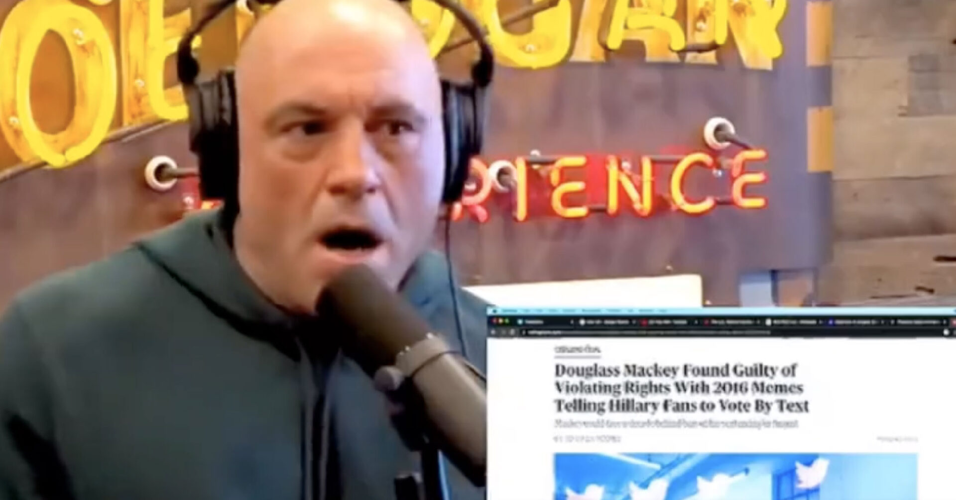 It takes a LOT to shock Joe Rogan, but Doug Mackey’s “meme trial ...