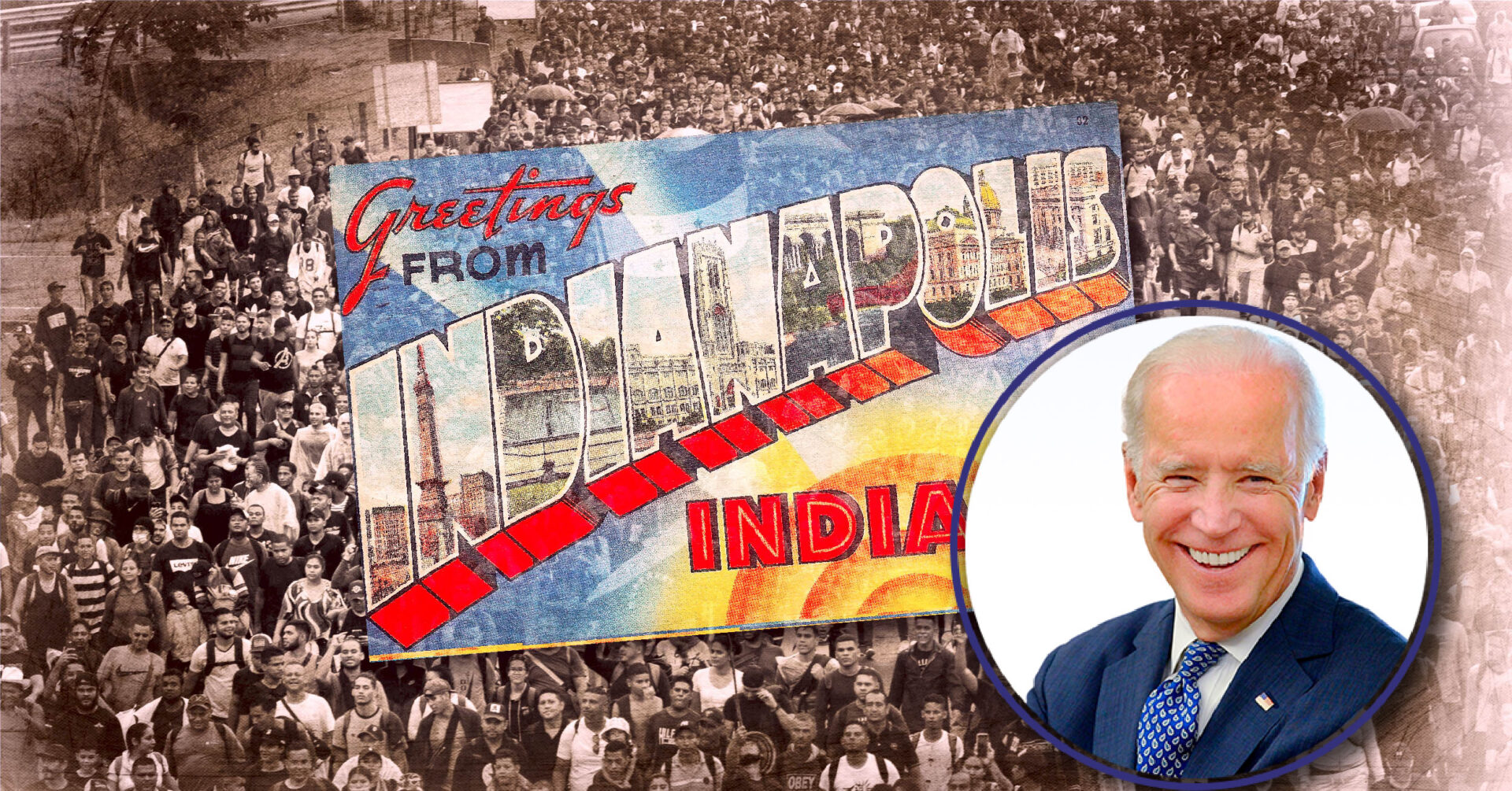 Biden's border invasion hits Indianapolis... - Revolver News